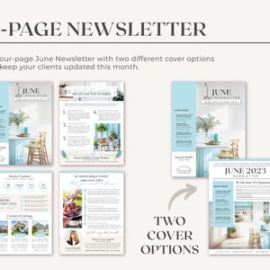 Real Estate Newsletter | June Newsletter | Real Estate Marketing ...