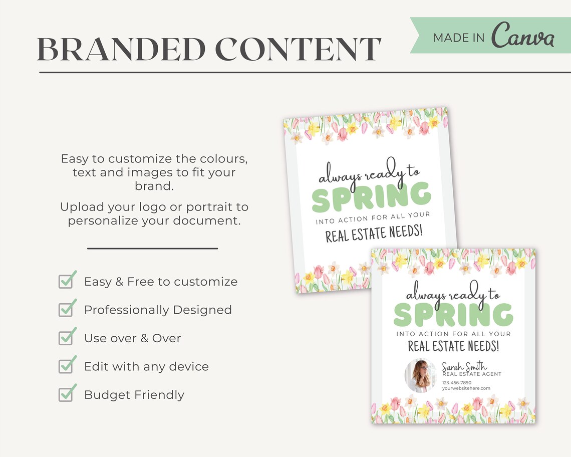 Realtor Spring Pop by Tags | Real Estate Gift Tag for Clients | Real ...