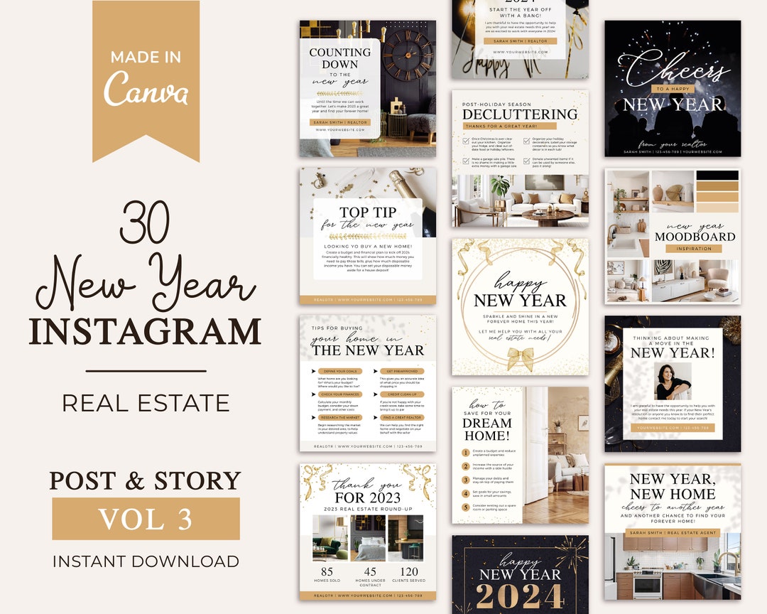 15 New Year Realtor Instagram Posts | New Year Posts | Real Estate ...