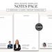 Real Estate Note Template | Realtor Note Pad Template | Farming Flyer ...