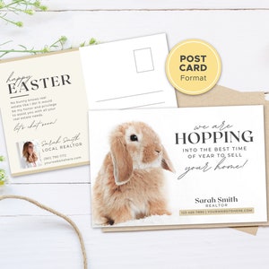 Real Estate Easter Postcard | Realtor Spring Postcard | Real Estate ...