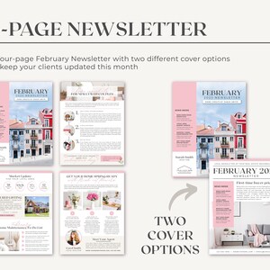 Real Estate Newsletter | February Newsletter | Real Estate Marketing ...