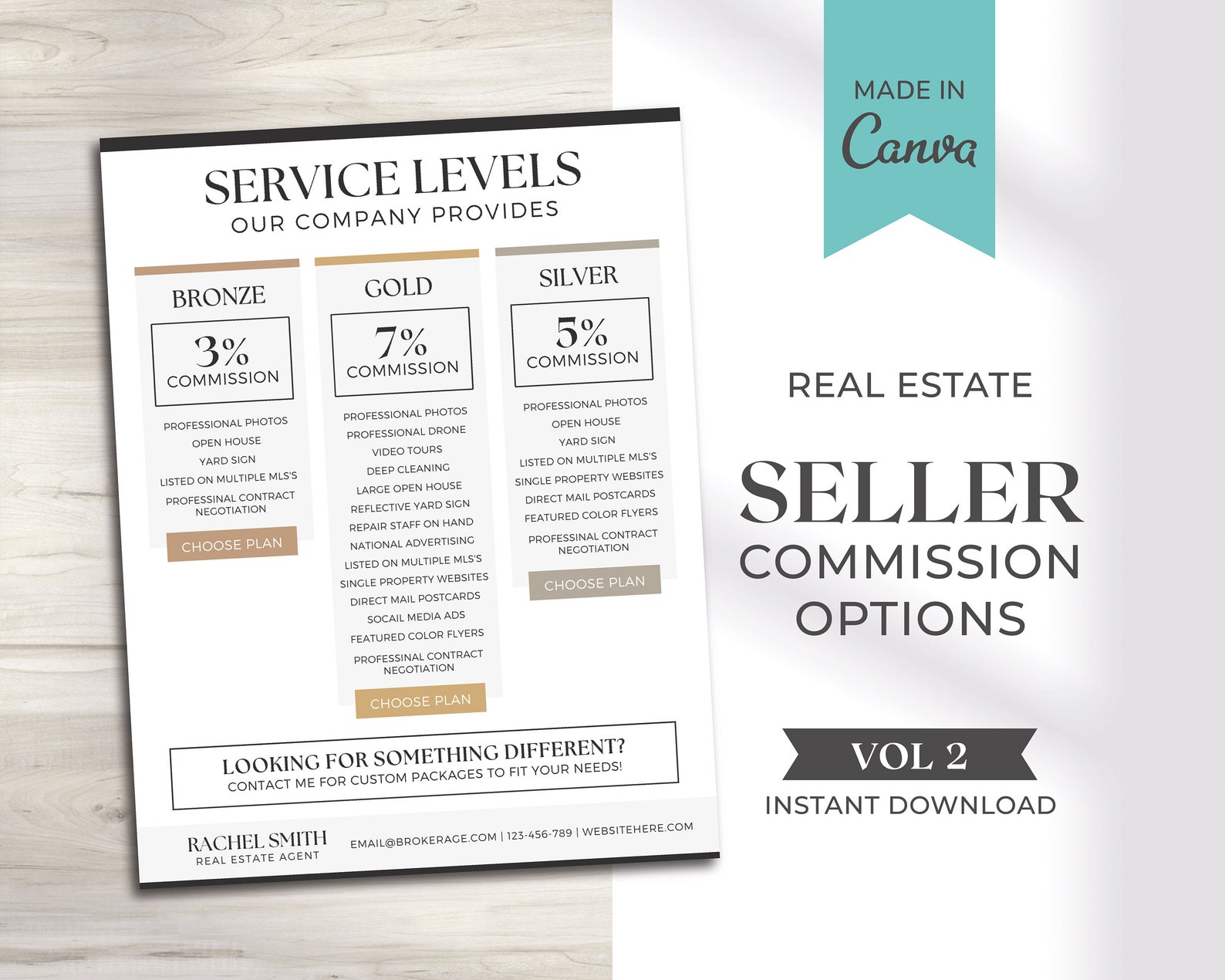 Real Estate Commission Sheets | Listing Presentation | Real Estate ...