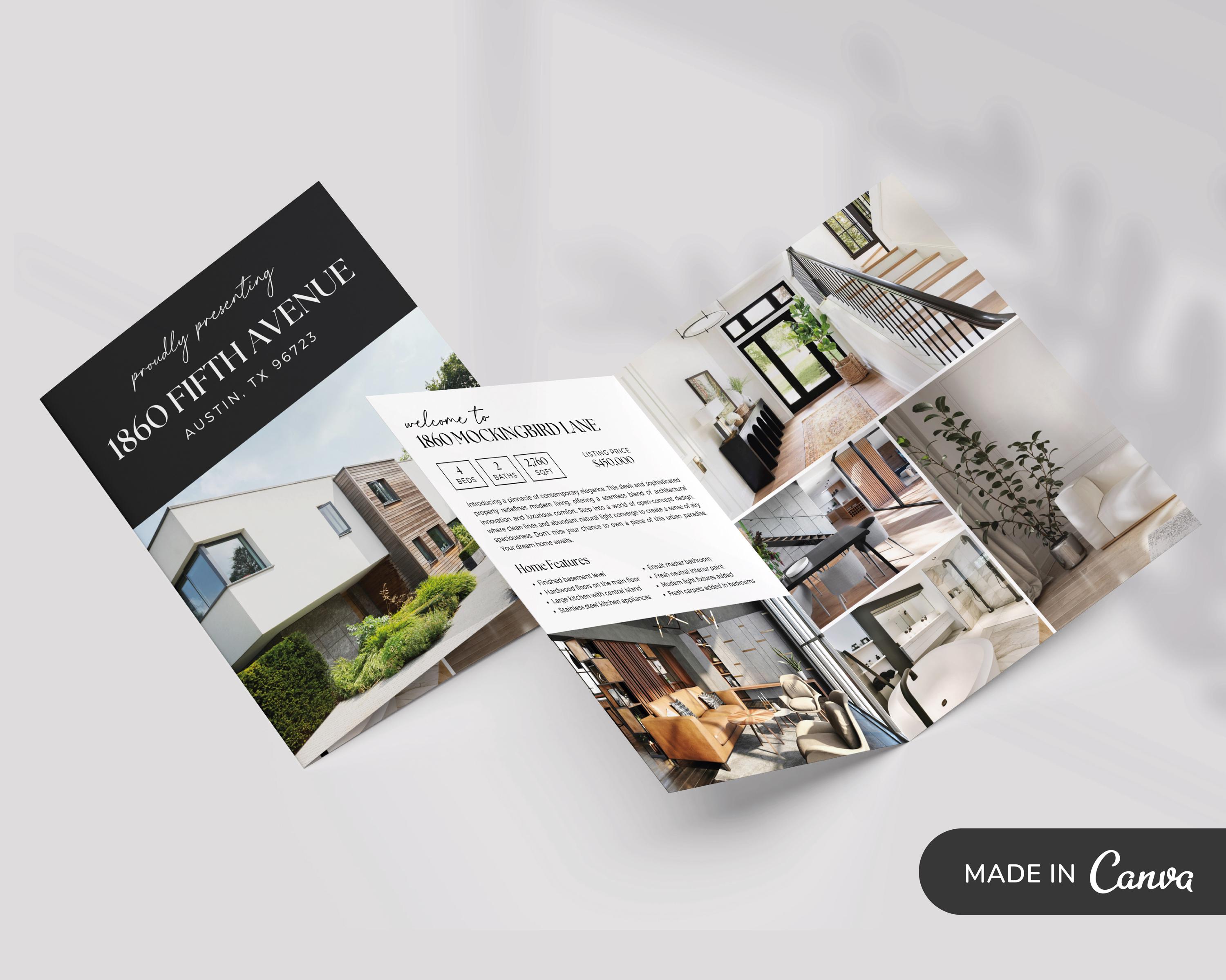 Real Estate Brochure | Luxury Property Brochure | Real Estate Marketing ...