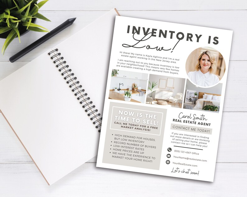 Real Estate Low Inventory Flyer V2 Real Estate Marketing - Etsy