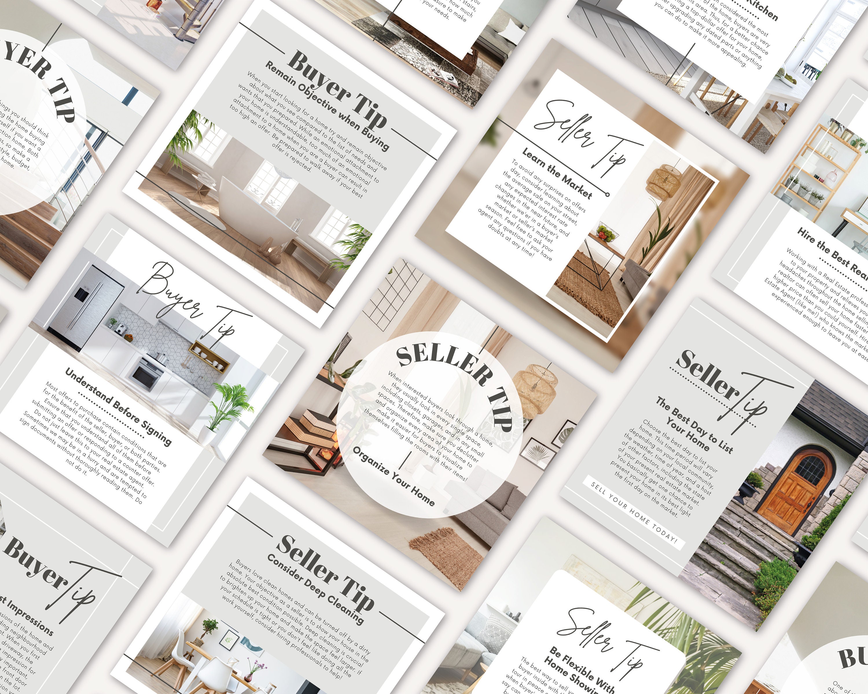 40 Buyer & Seller Tips Realtor Instagram Posts | Real Estate Social ...