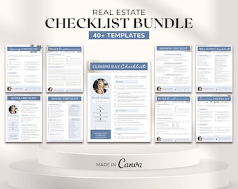 Seller Real Estate Checklist Bundle Real Estate Marketing Prep Listing ...