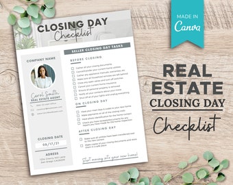 Closing Day Checklist Reminders, Real Estate Buyer Tips, Real Estate ...