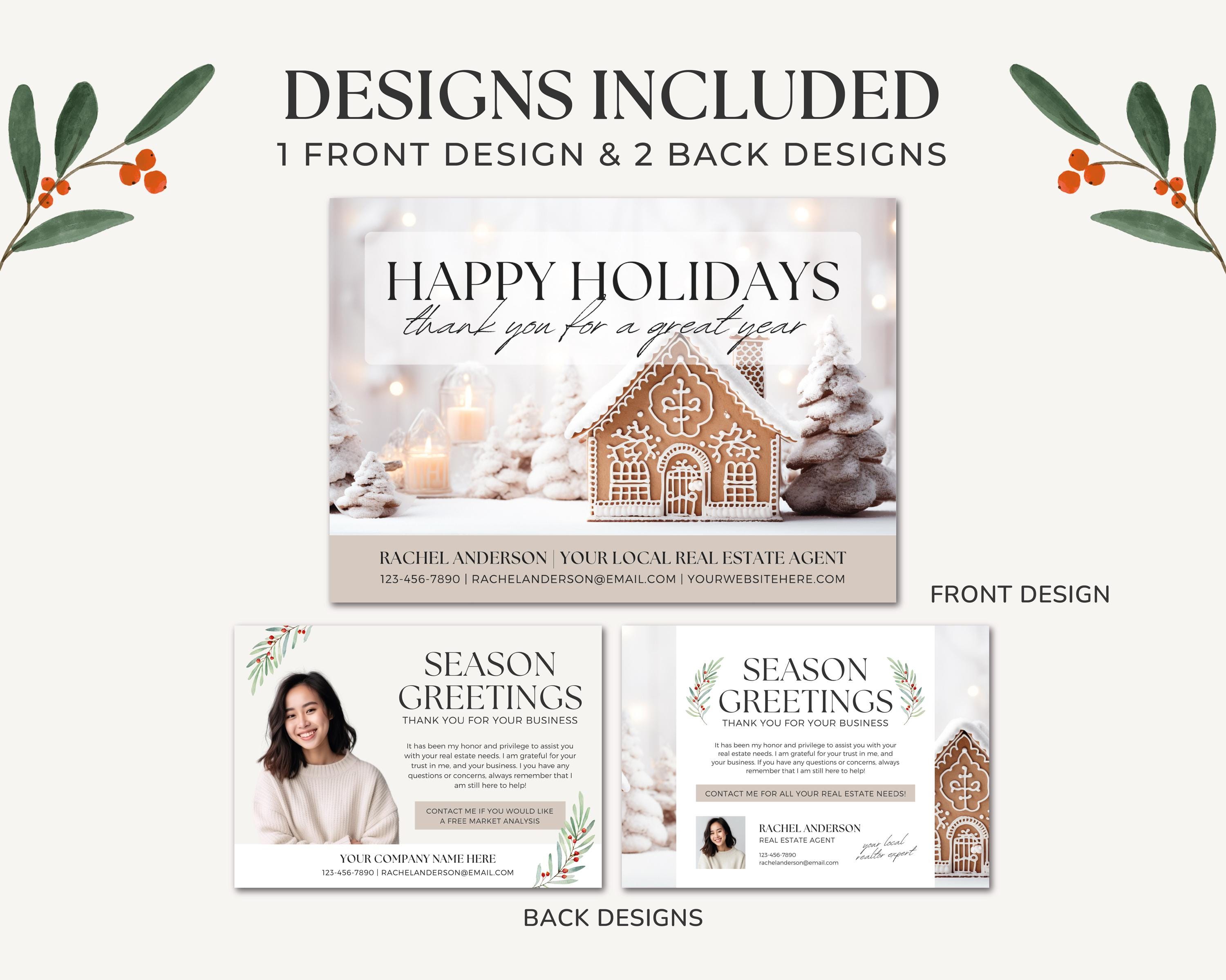 Christmas Real Estate Postcard | Holiday Real Estate Postcards ...