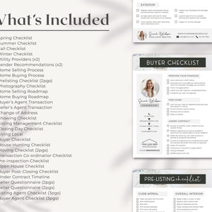 Real Estate Checklist | Buyer and Seller Checklist | Real Estate ...