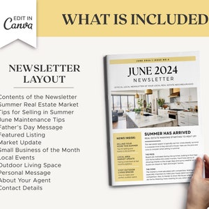 Real Estate June 2024 Newsletter | Real Estate Marketing | Real Estate ...