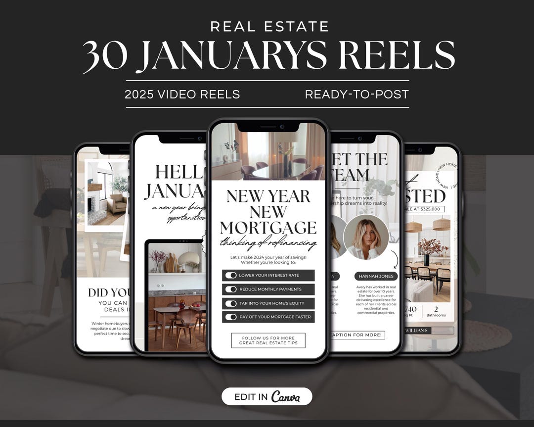 30 January Real Estate Reels | Instagram Reels Video | Faceless Reels ...