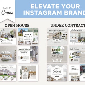 50 Listing Updates Facebook Posts | Real Estate Social Media Templates ...