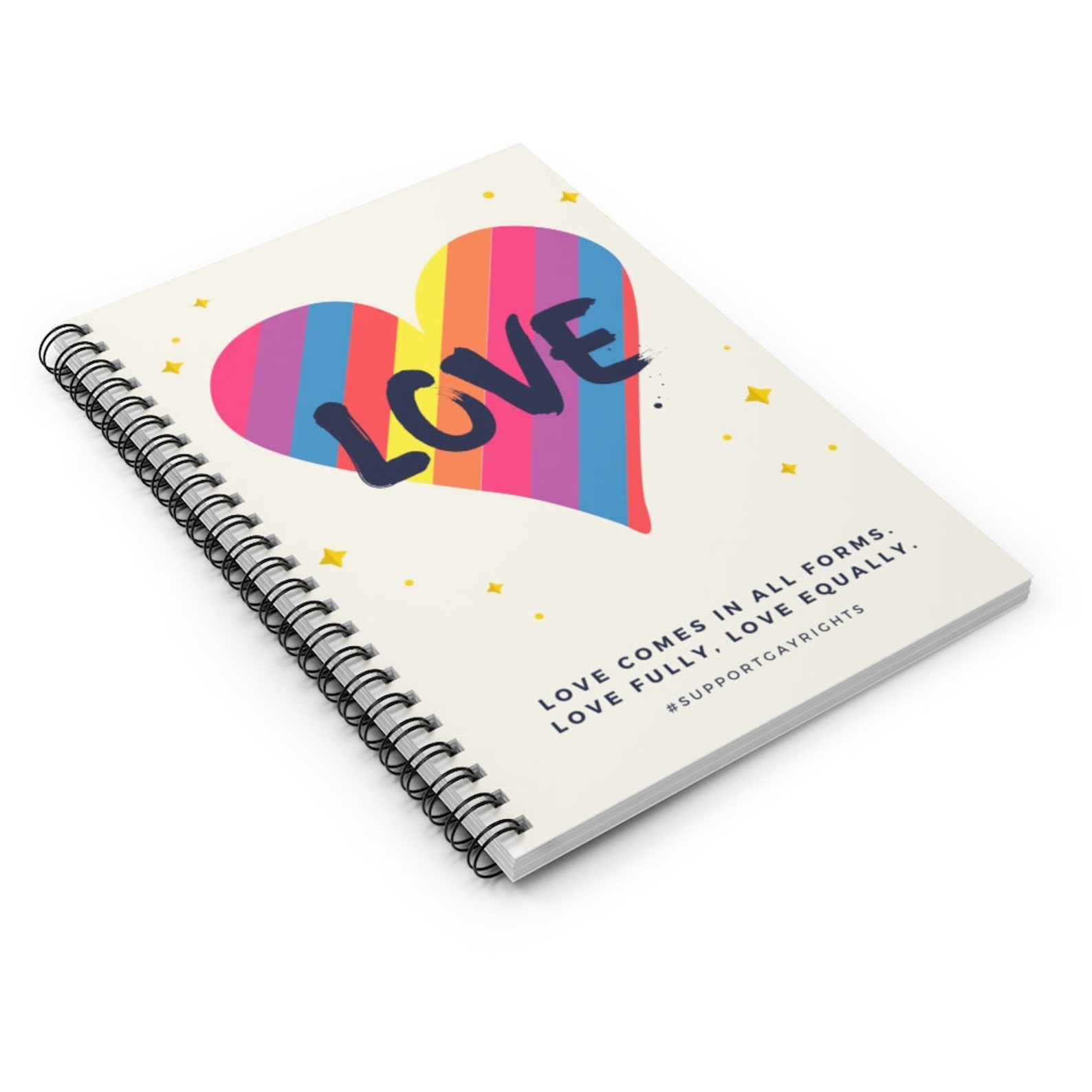 Pride Spiral Notebook Etsy