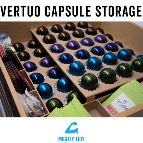 Nespresso Vertuo Capsule Drawer. Pod Storage System | Etsy