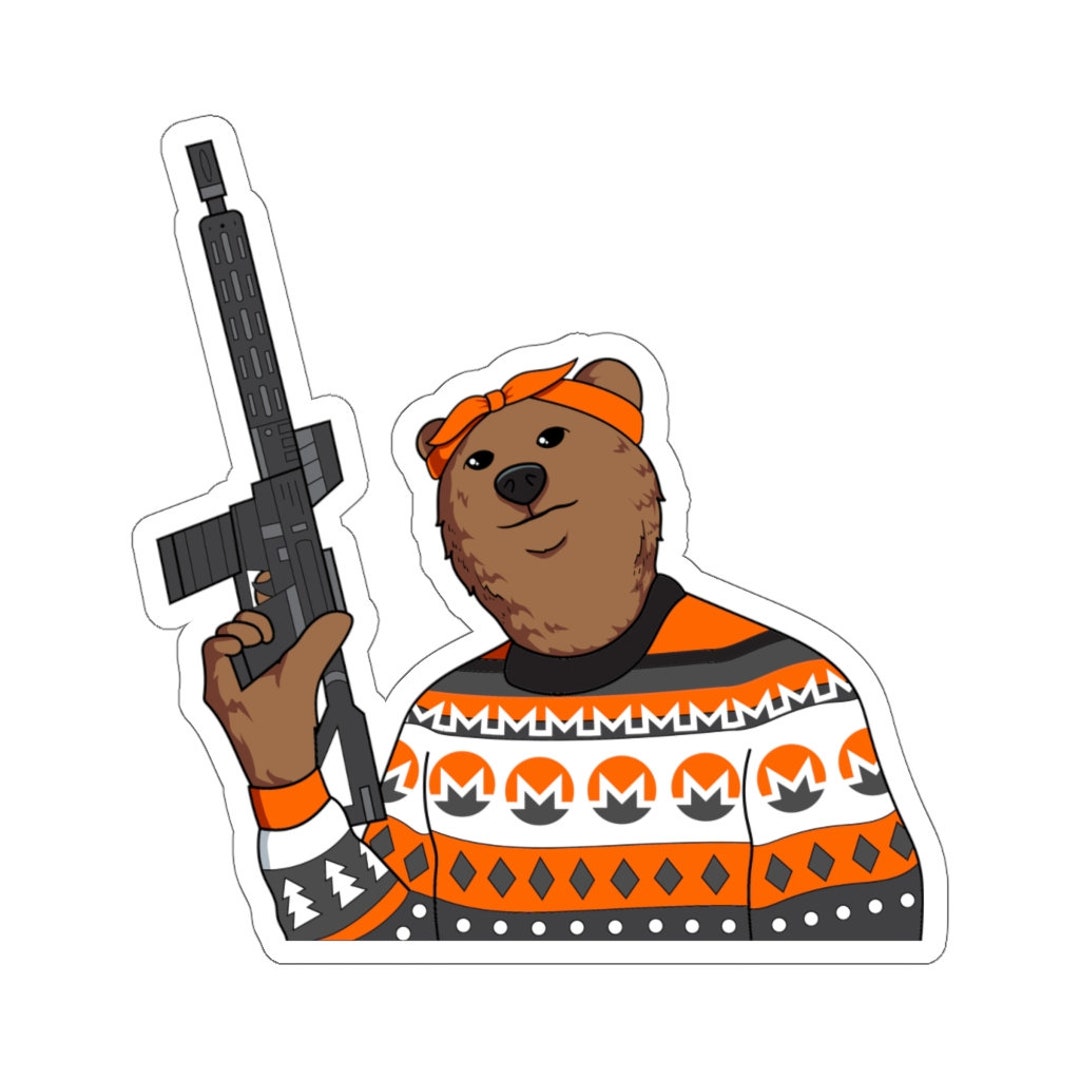 Monero Extremist Sticker Indoor Use - Etsy UK