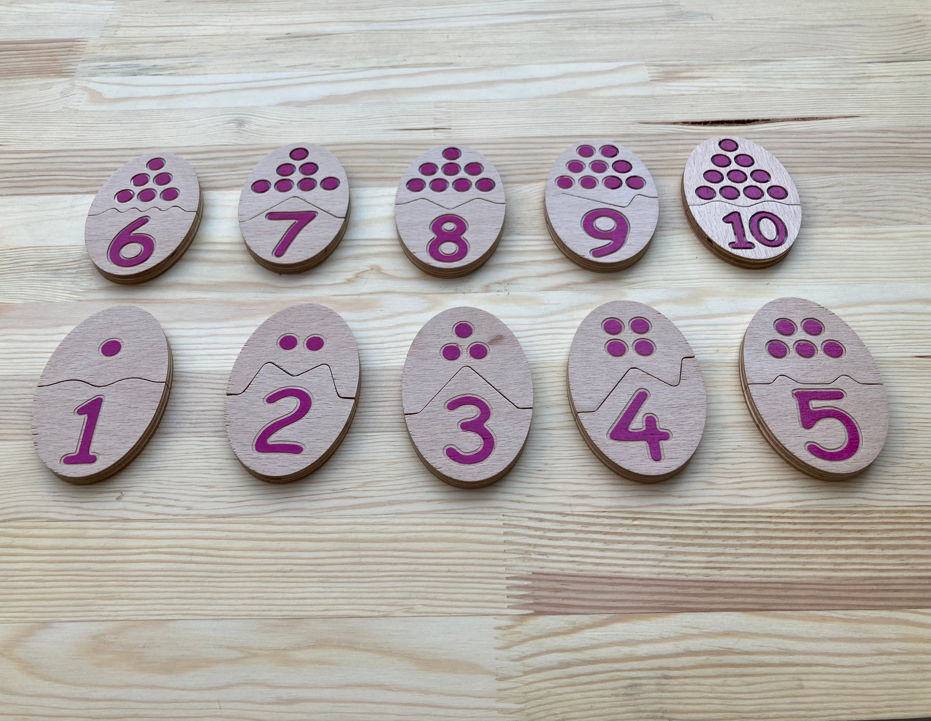Math Puzzle Pieces
