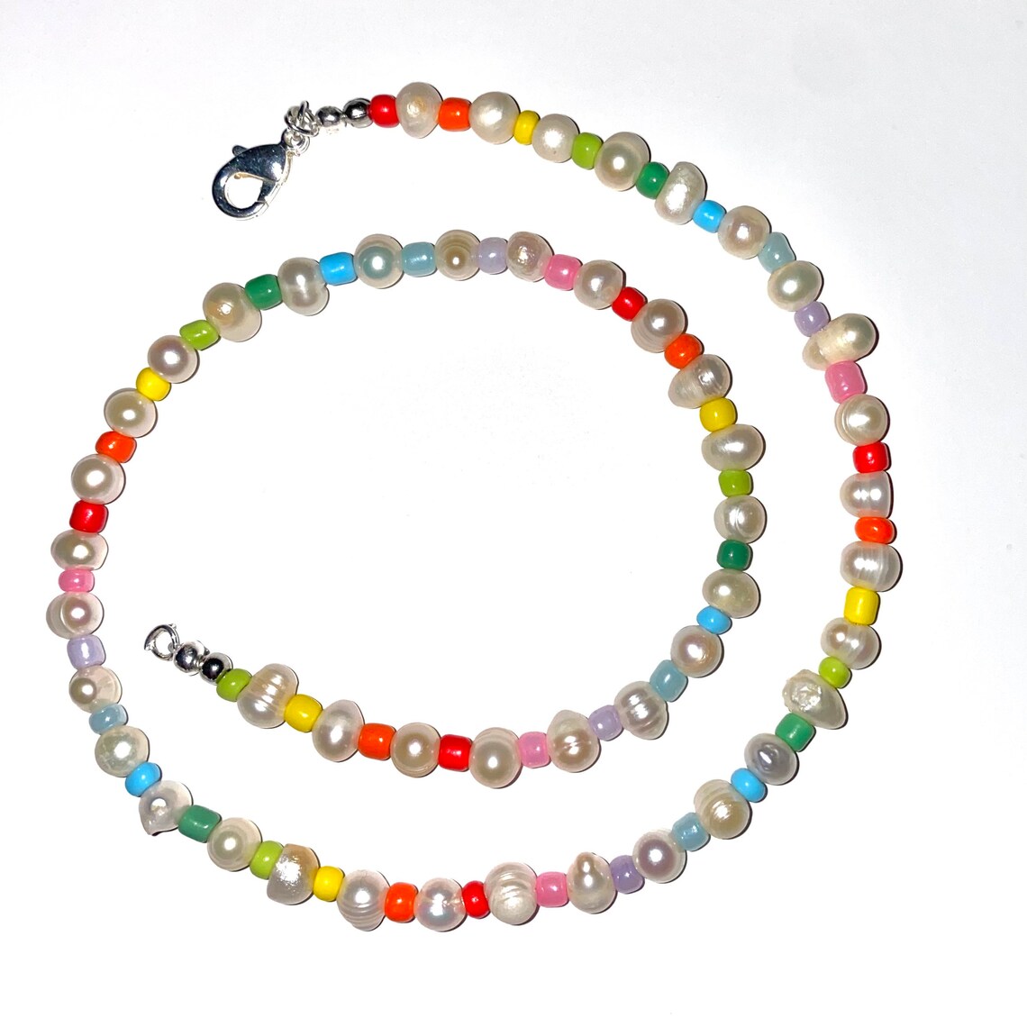 Collar Y2K / Accesorios Gen Z / Perlas de agua dulce / Cuentas - Etsy ...