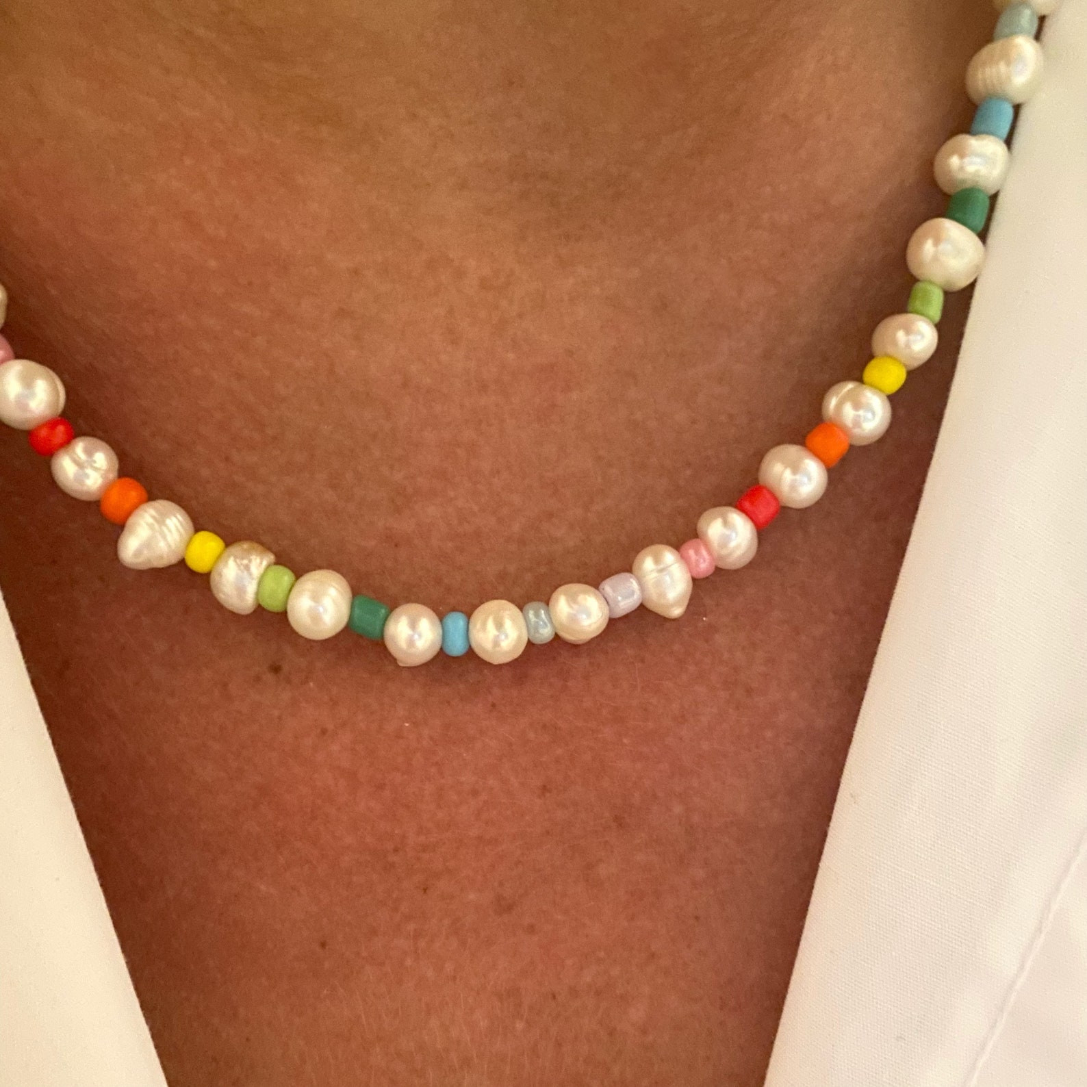 Collar Y2K / Accesorios Gen Z / Perlas de agua dulce / Cuentas - Etsy ...