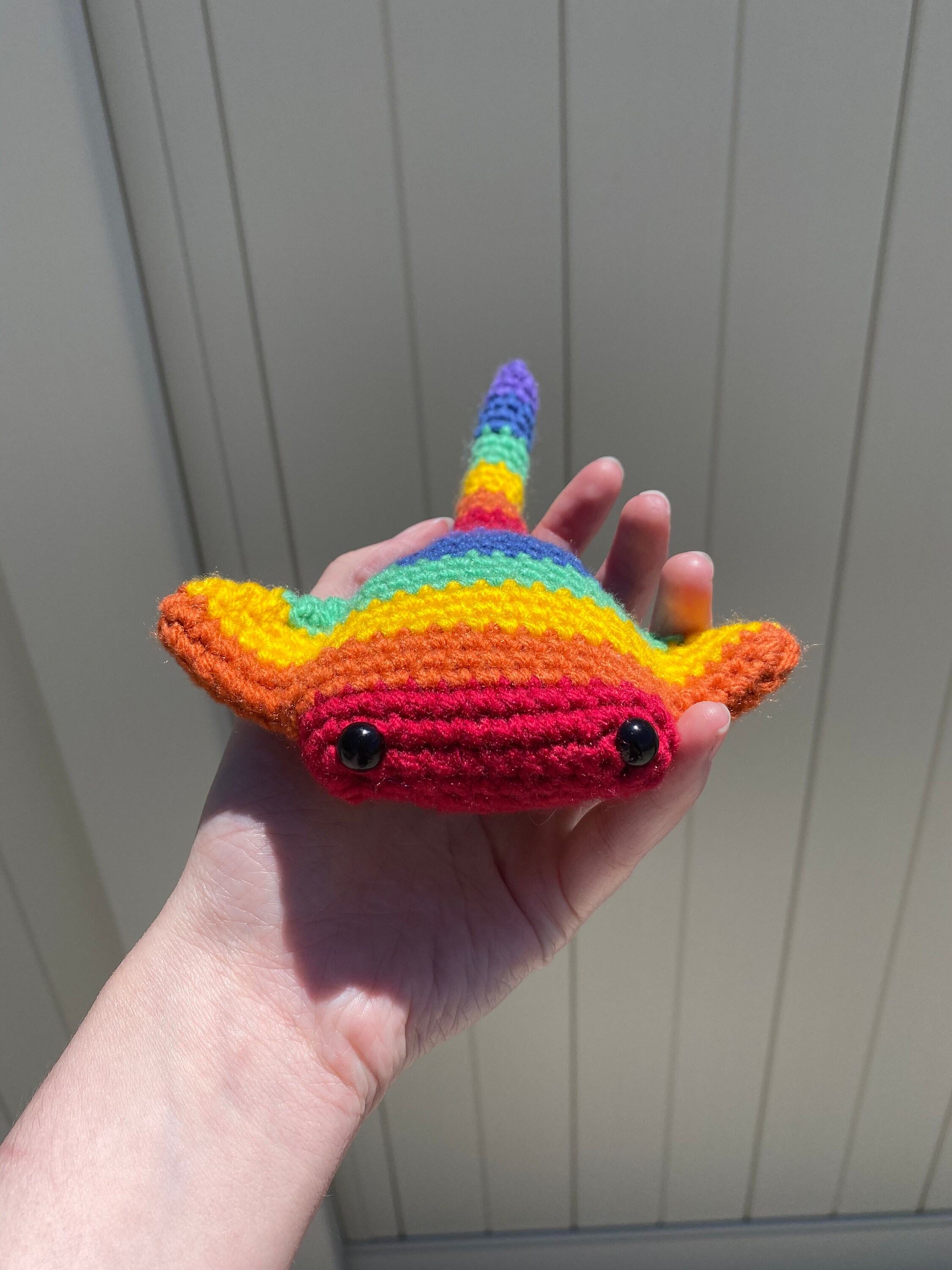 Custom Crochet Amigurumi Stingrays LGBTQ Pride Made to | Etsy