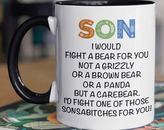Funny Gift for Son, Son Gifts, Son Coffee Mug, Son Gift Idea, Son ...
