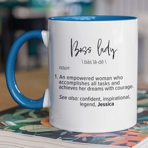 Boss Lady Mug Perfect Staff Appreciation Leader Gift Boss Mug Manager ...