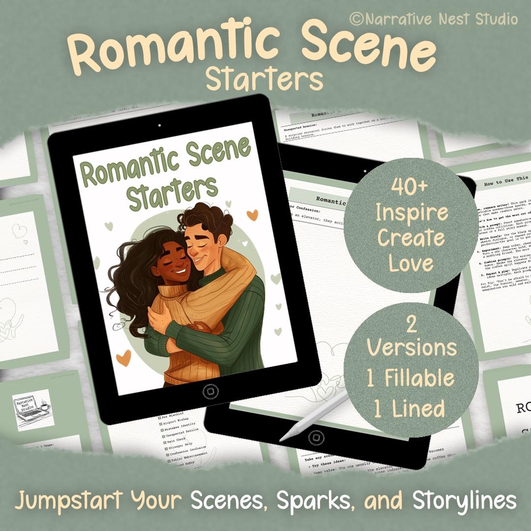 Romance Writing Prompts Story Starters Scene Ideas Romantic Writing ...