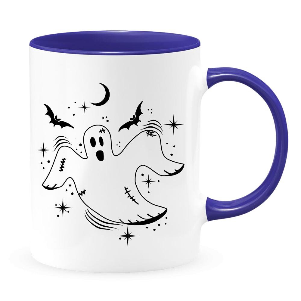 Ghost Mug or Little Haunt Coffee Mug unique Halloween mug | Etsy