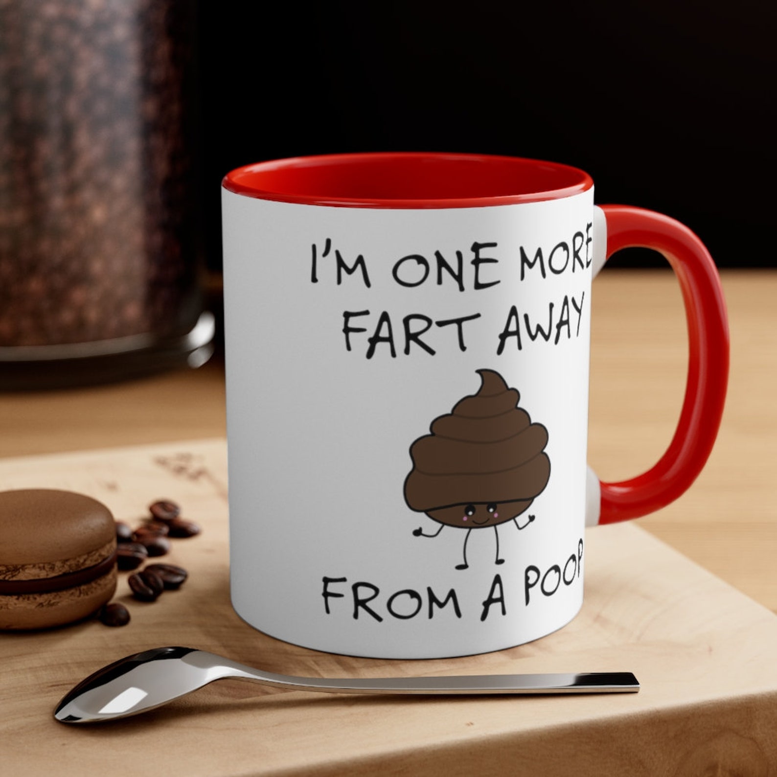 Farts Mug Poop Mug Cute Funny Mug Moms Poop Mug Time to Poop Coffee Mug ...