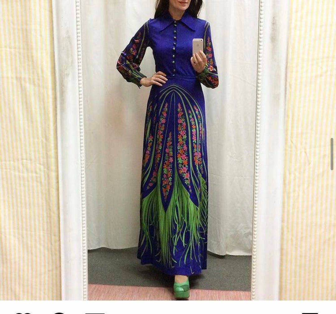 Vintage Princess Raspanti Dress . 1970s . - Etsy