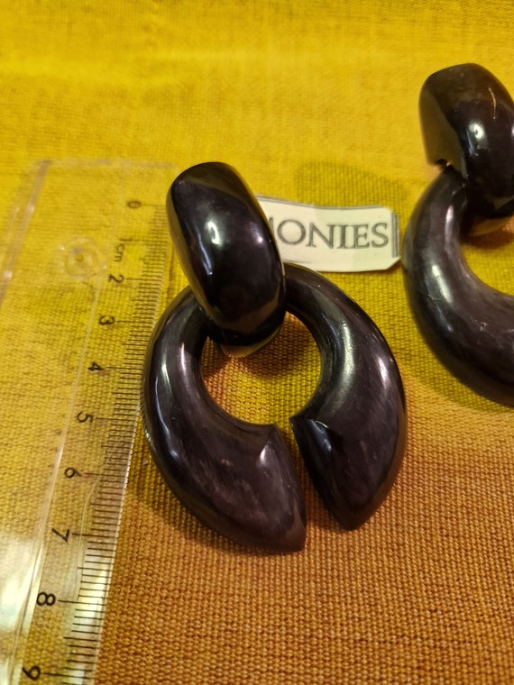 Vintage MONIES ear clips by Gerda Lynggaard-Denmark. … - Gem