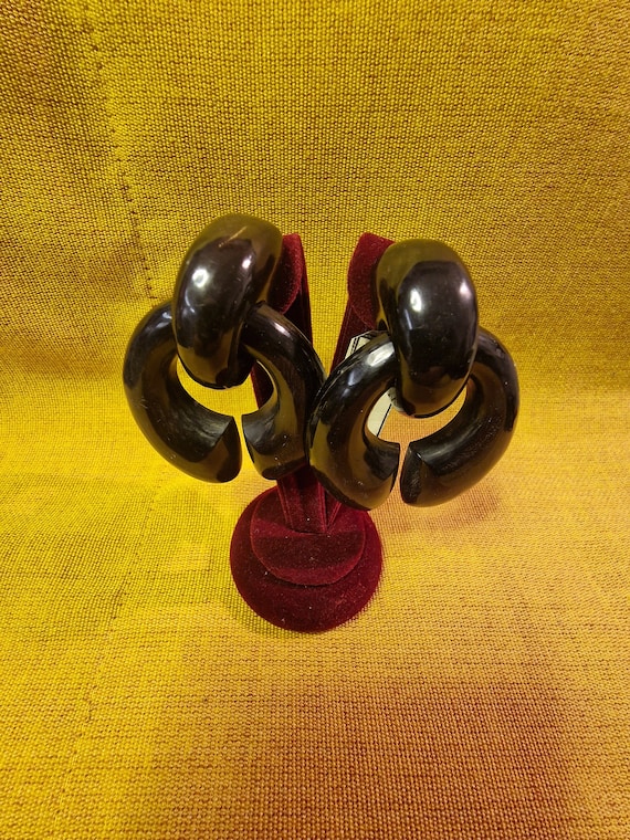 Vintage MONIES ear clips by Gerda Lynggaard-Denmark. … - Gem