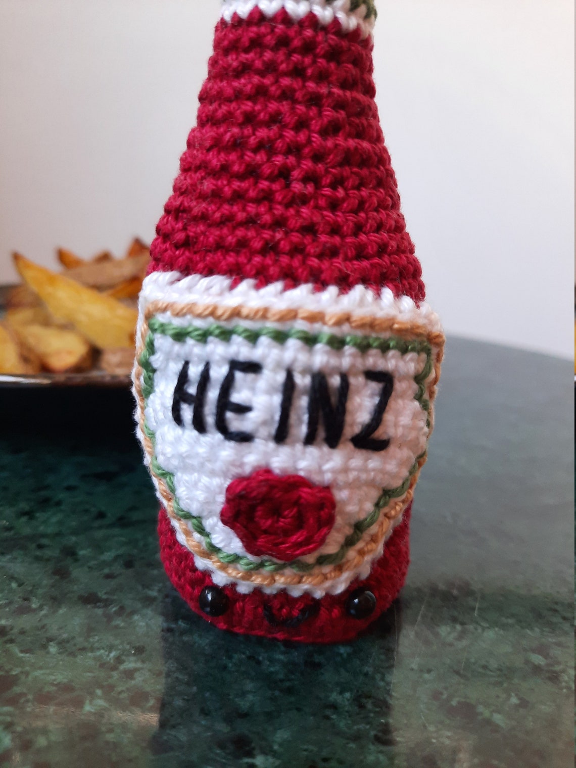 Amigurumi Heinz Ketchup Bottle Crochet Pattern English - Etsy