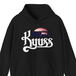 Kyuss Sky Valley Graphic Hoodie, Music Fan Pullover - Etsy