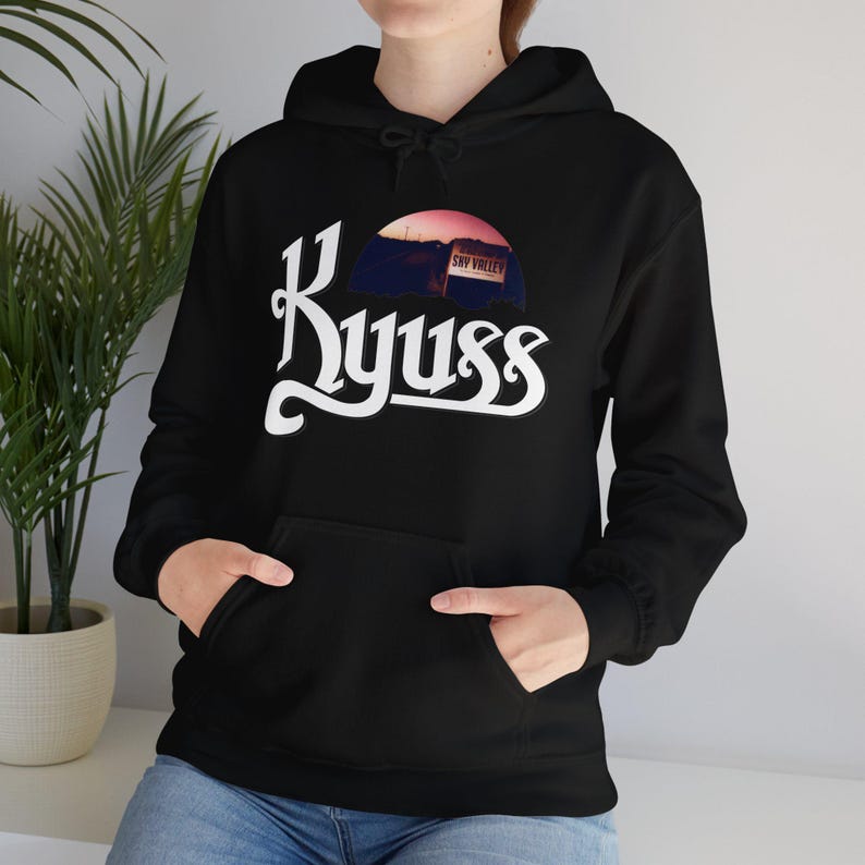 Kyuss Sky Valley Graphic Hoodie, Music Fan Pullover - Etsy