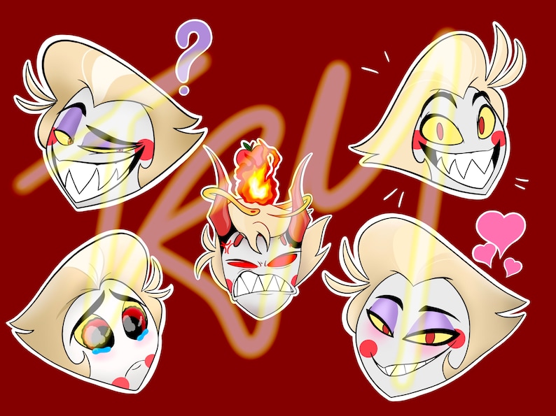 Lucifer Morningstar Emote Pack - Etsy