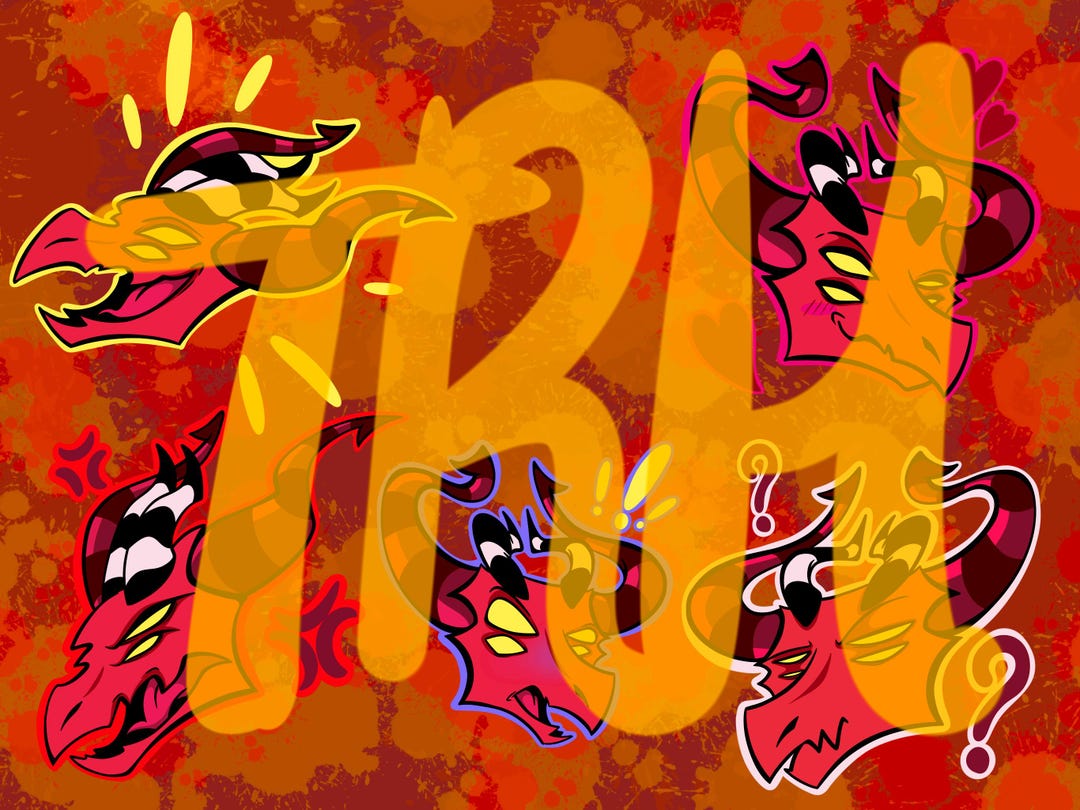 Satan Emotes Pack - Etsy