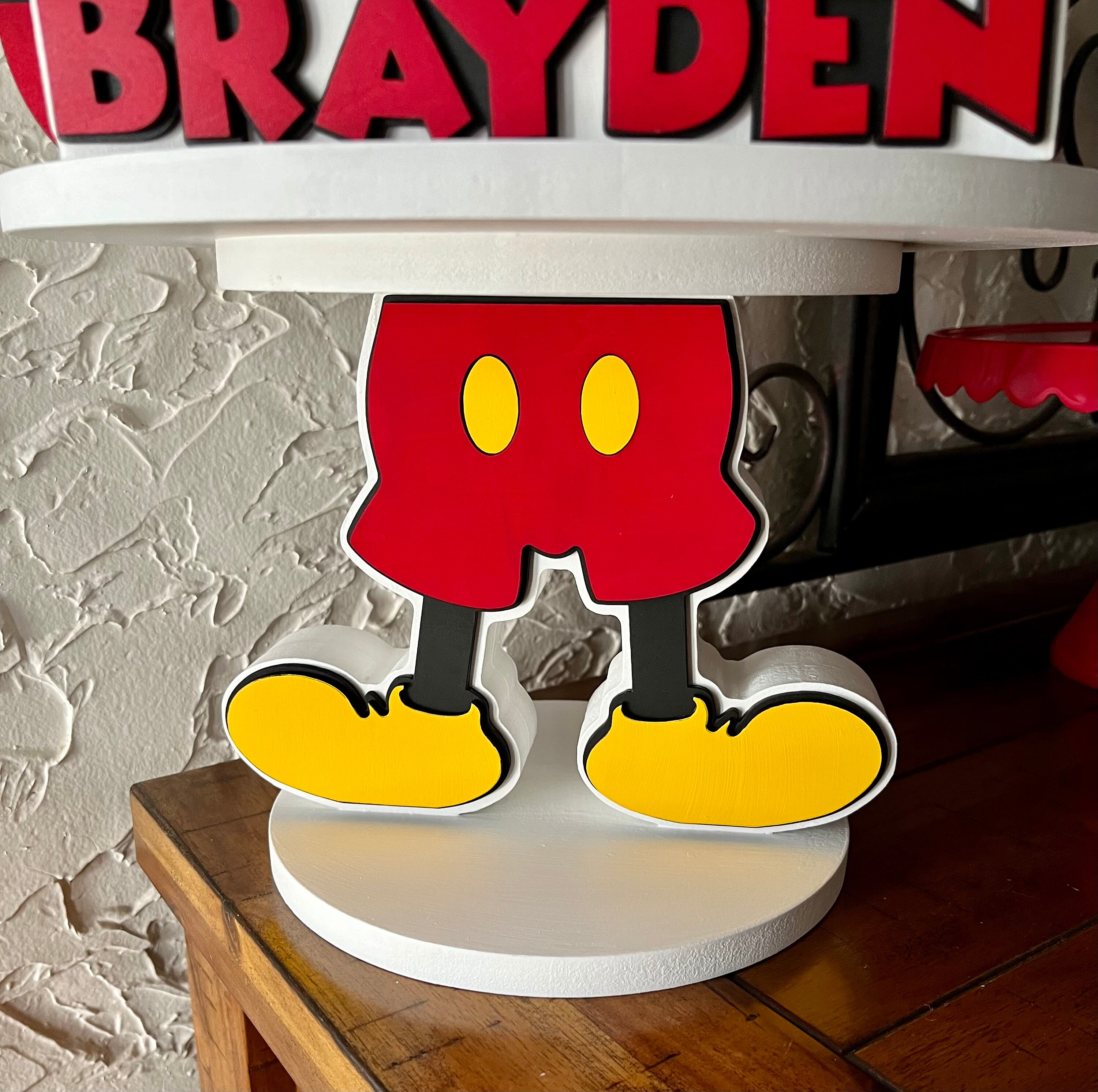 Mickey Mouse Cake Stand, Display Tray - Etsy