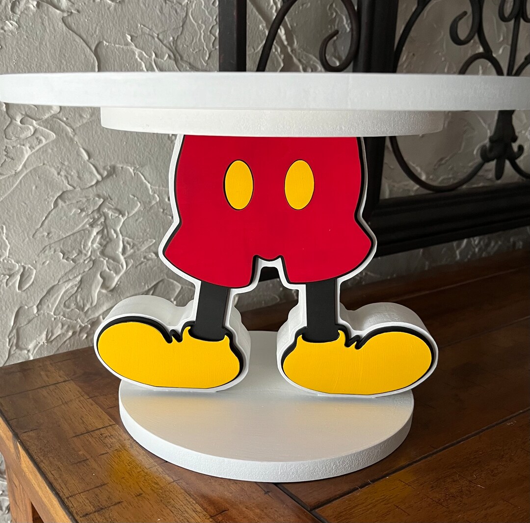 Mickey Mouse Cake Stand, Display Tray - Etsy