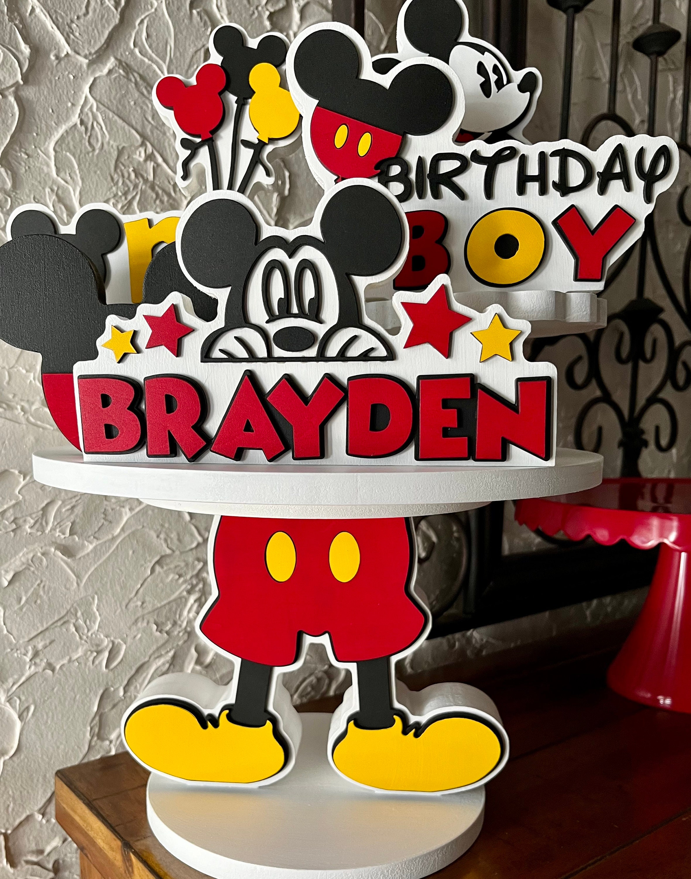 Mickey Mouse Cake Stand, Display Tray - Etsy