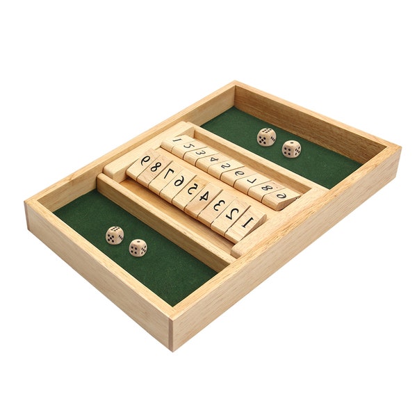 Shut the Box 2 Player - Etsy
