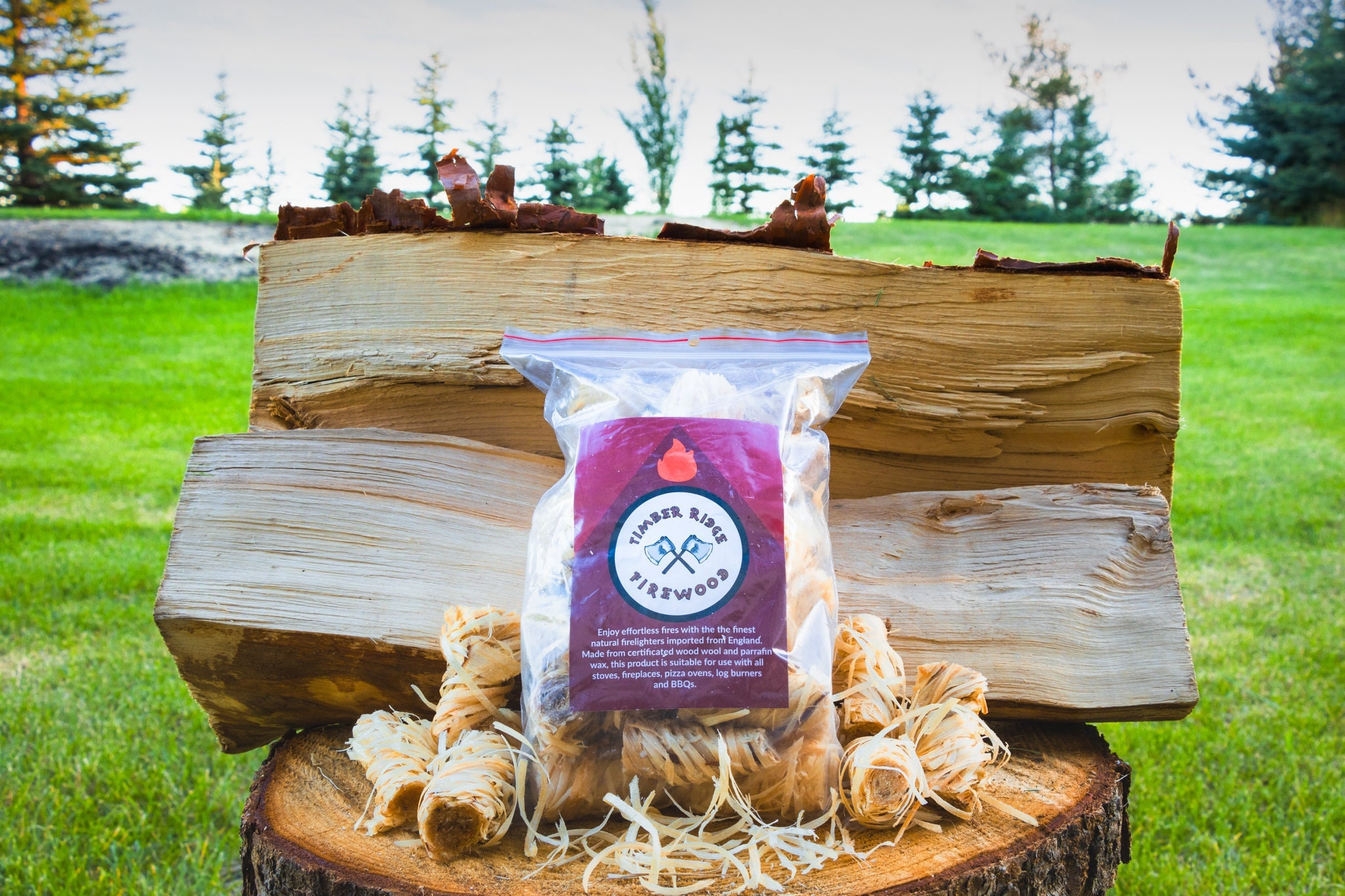 Fire Starter - Paraffin Wax, Wood Wool, Wood Fibers, Gift Ideas, Eco ...