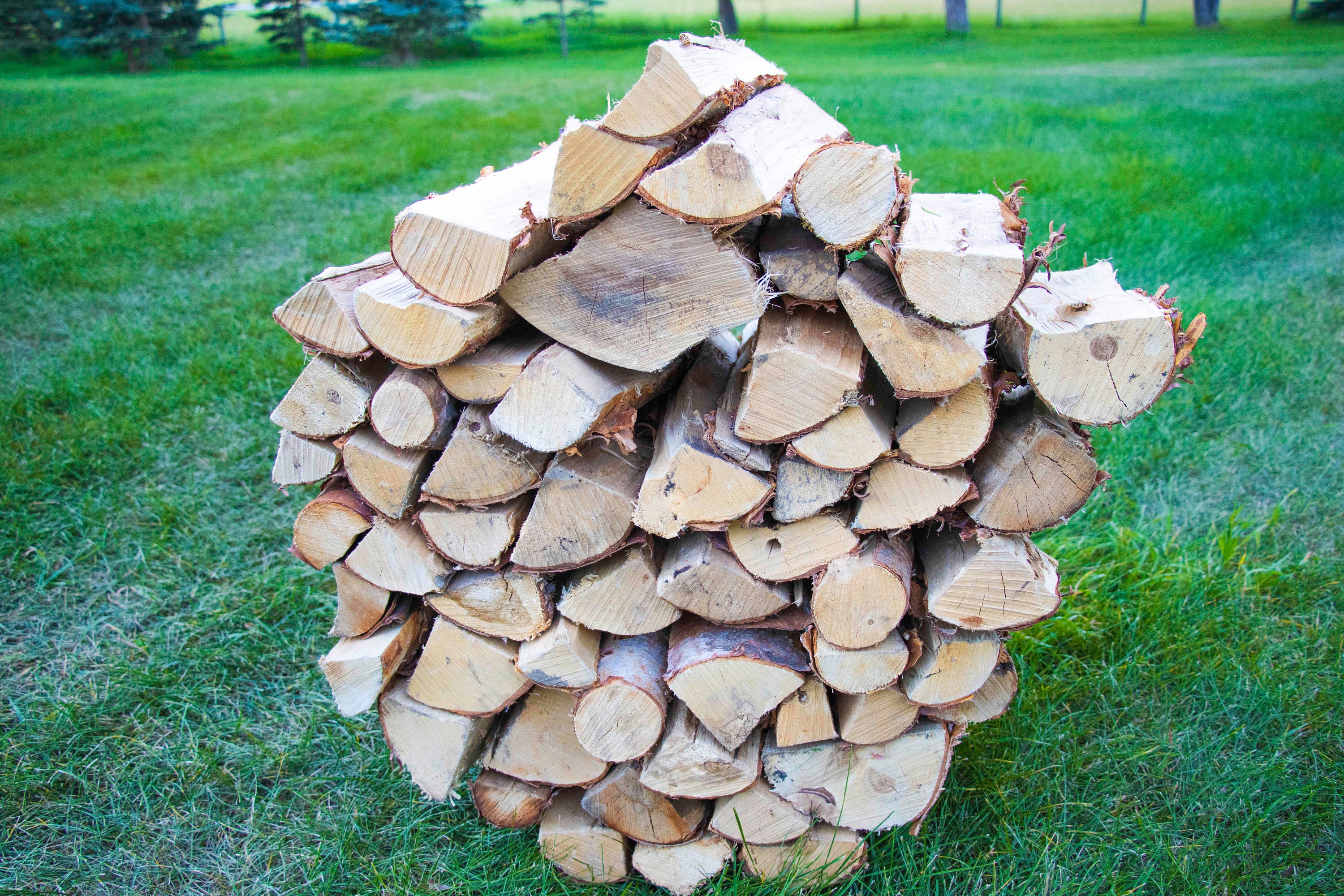 Timber Ridge Hand Forged Indoor Firewood Rack - Made From Pure Steel as ...