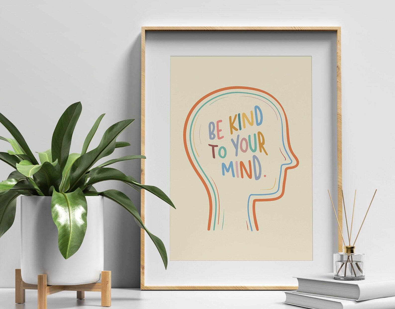 Be Kind to Your Mind Printable Poster Mental Health - Etsy