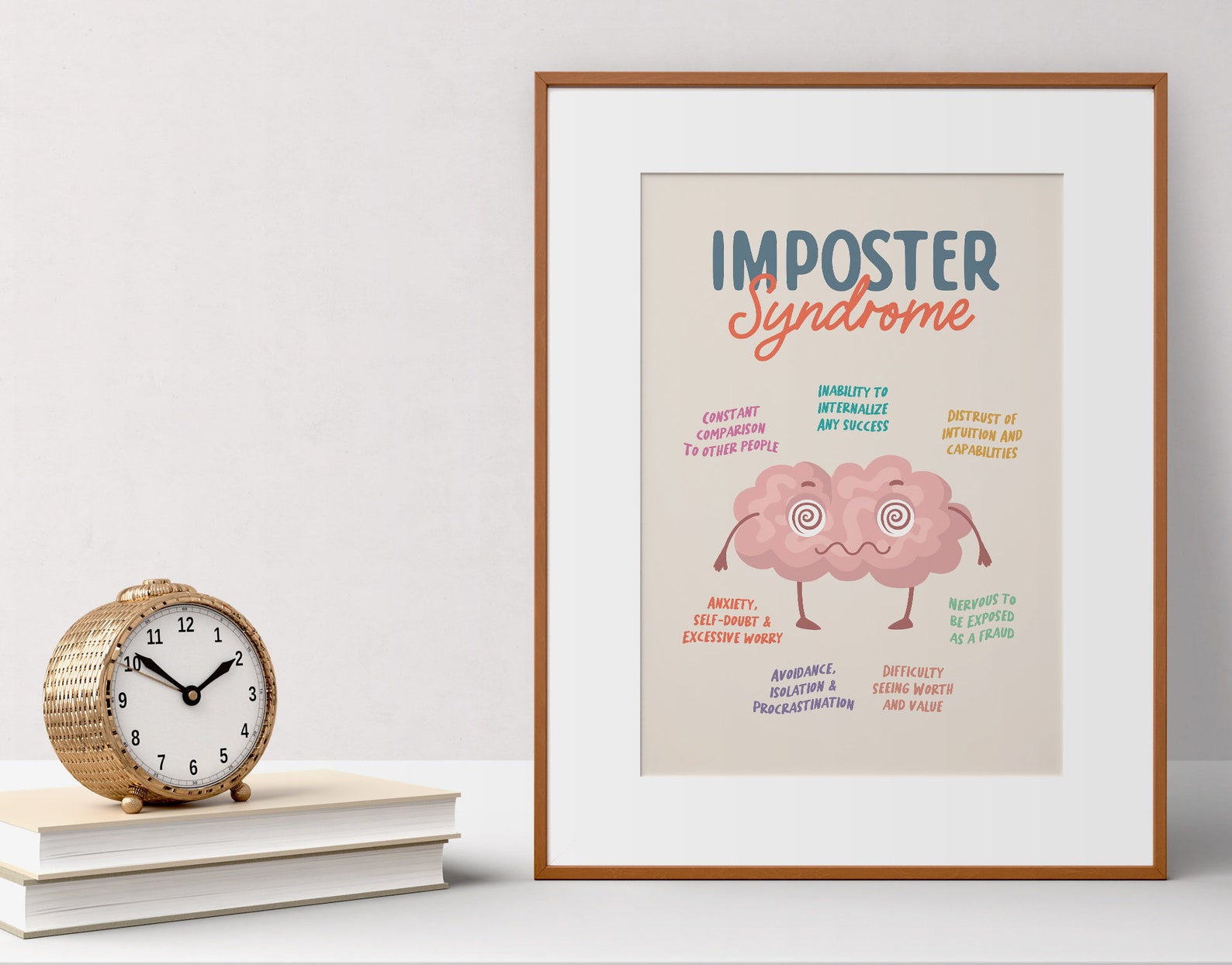 Imposter Syndrome Printable Poster Mental Health Print - Etsy