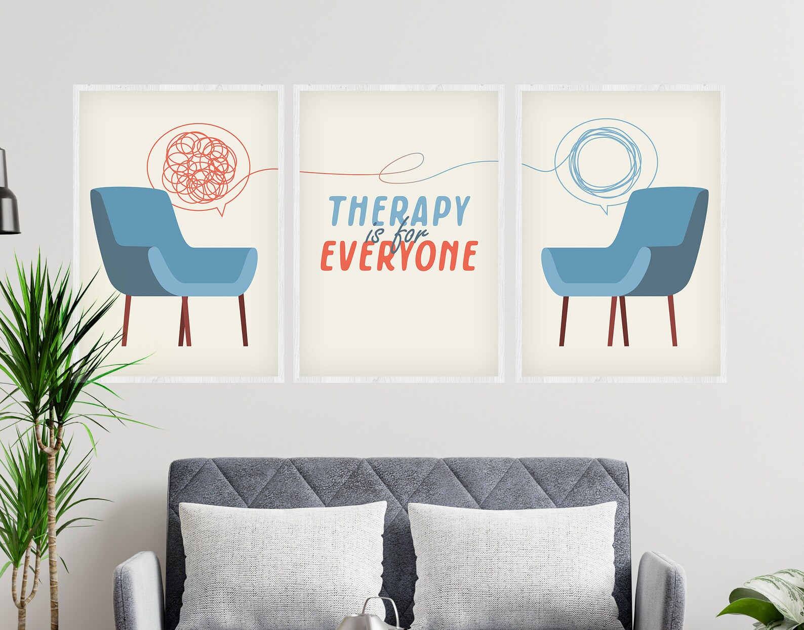 Therapy Office Decor Printable Poster Therapy is for | Etsy