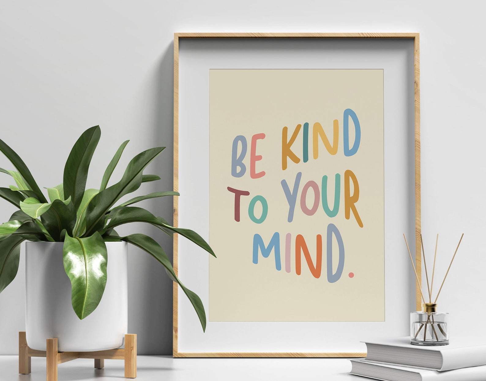 Be Kind to Your Mind Printable Poster Mental Health - Etsy