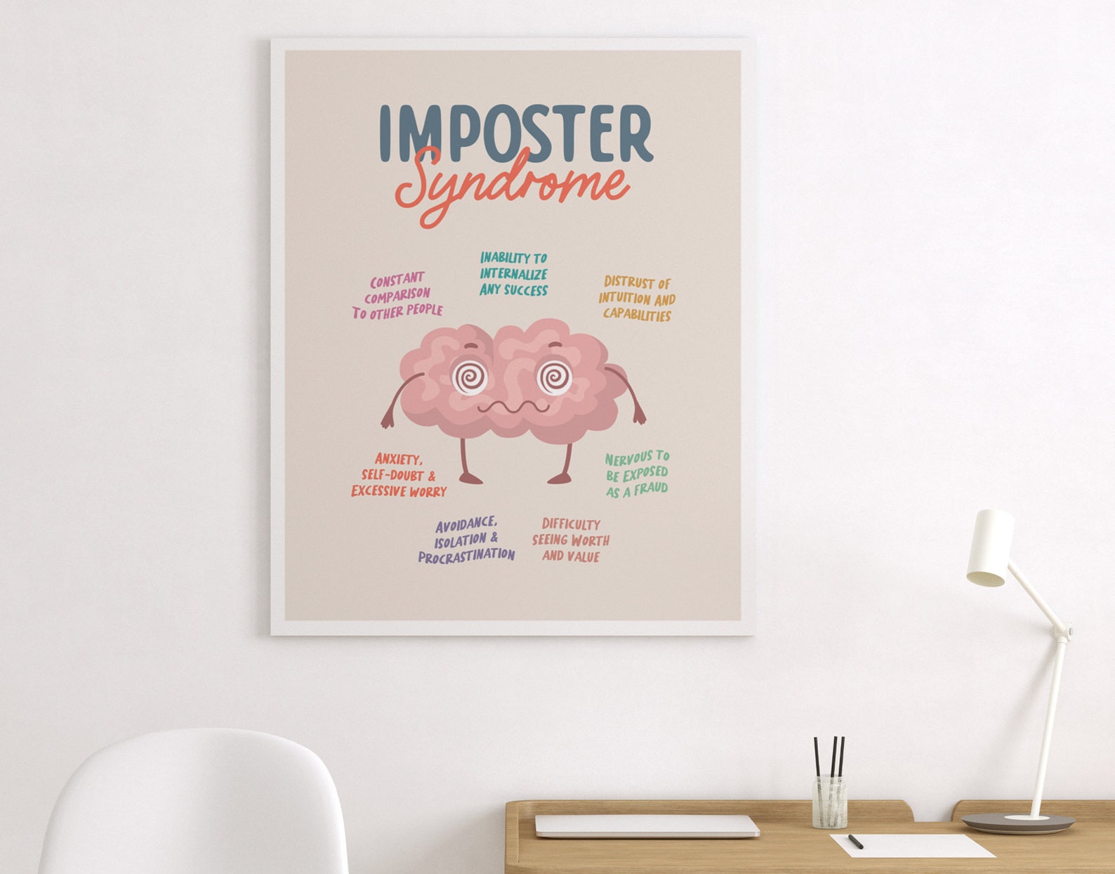 Imposter Syndrome Printable Poster Mental Health Print - Etsy