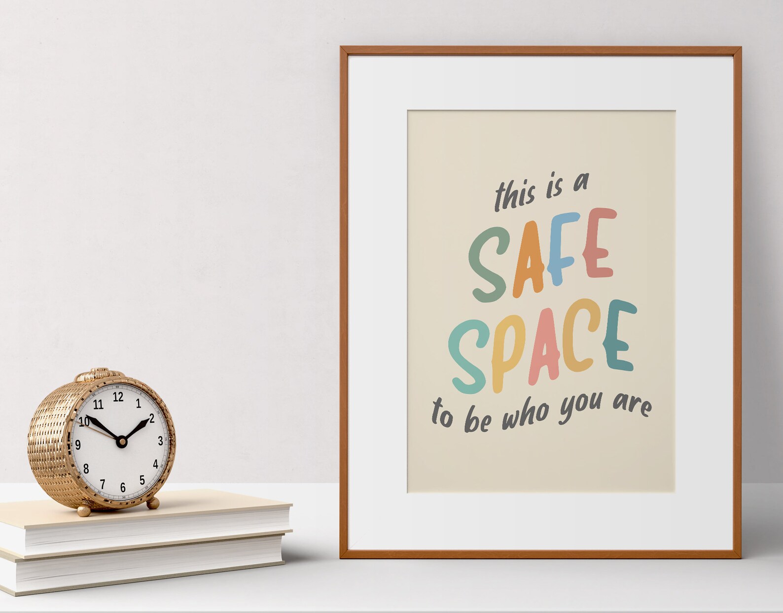 Safe Space, Printable, Poster, Mental Health, Therapy, Counseling ...