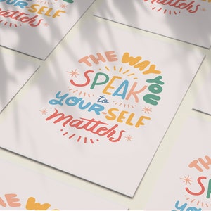 The Way You Speak to Yourself Matters, Positive Self Talk, Therapy ...